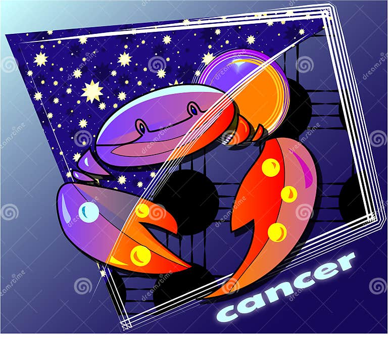 Astro cancer stock illustration. Illustration of celestial - 554207