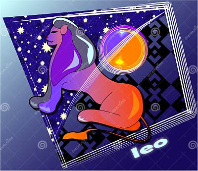 Astro leo stock illustration. Illustration of symbols, bodies - 554211