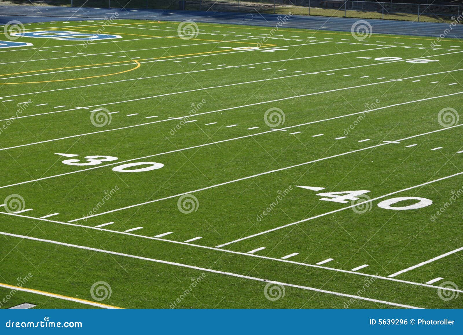 Astro turf field stock photo. Image of arena, marked, league - 5639296
