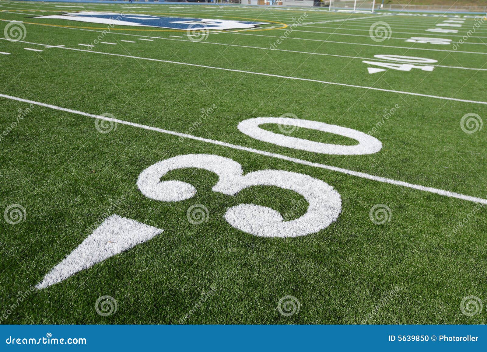 Astro turf field stock photo. Image of ncaa, american - 5639850
