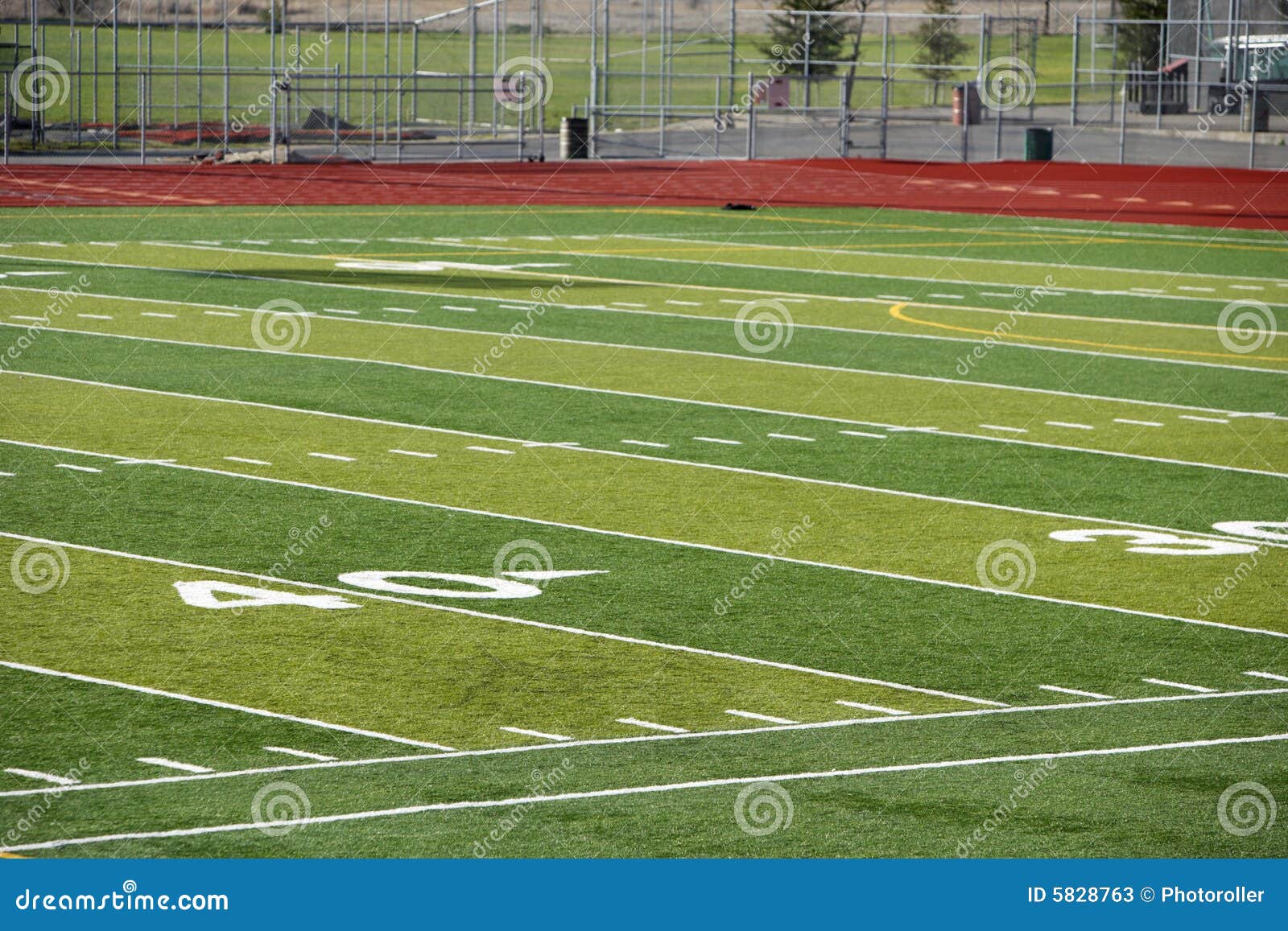 Astro Turf Field Picture. Image: 5828763