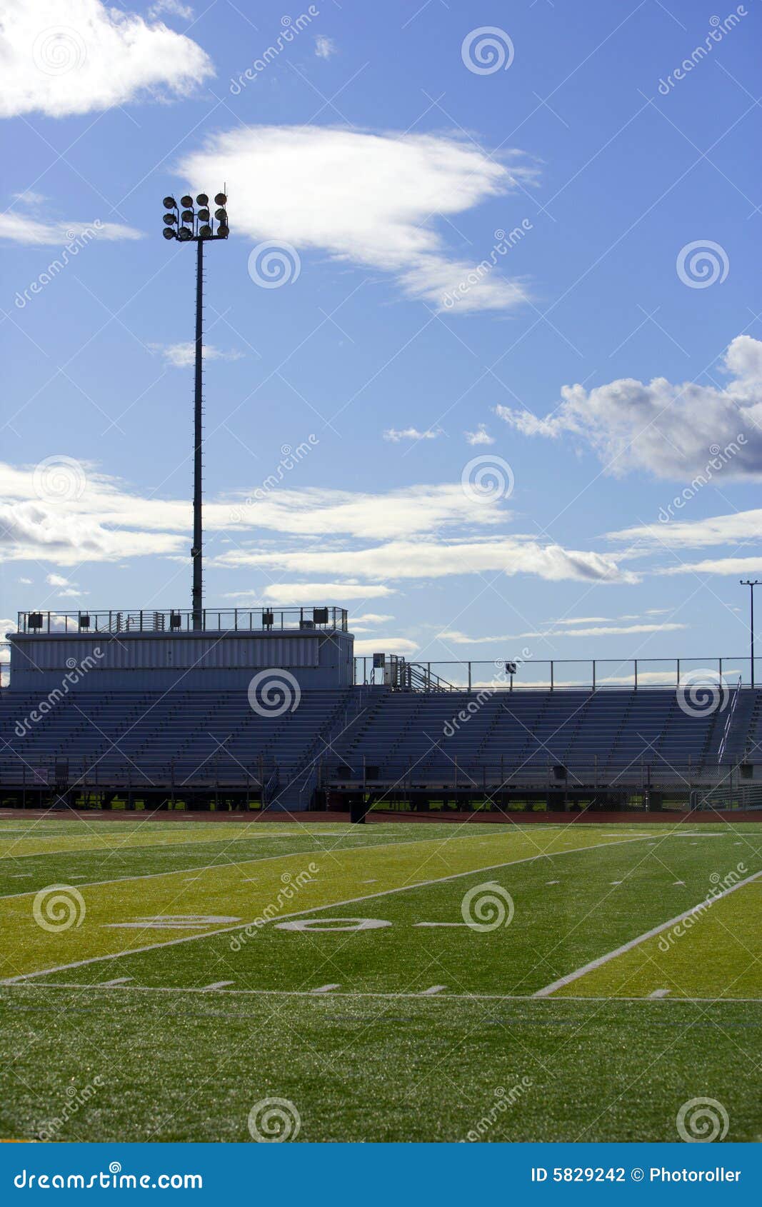 Astro turf field stock photo. Image of light, lions, line - 5829242