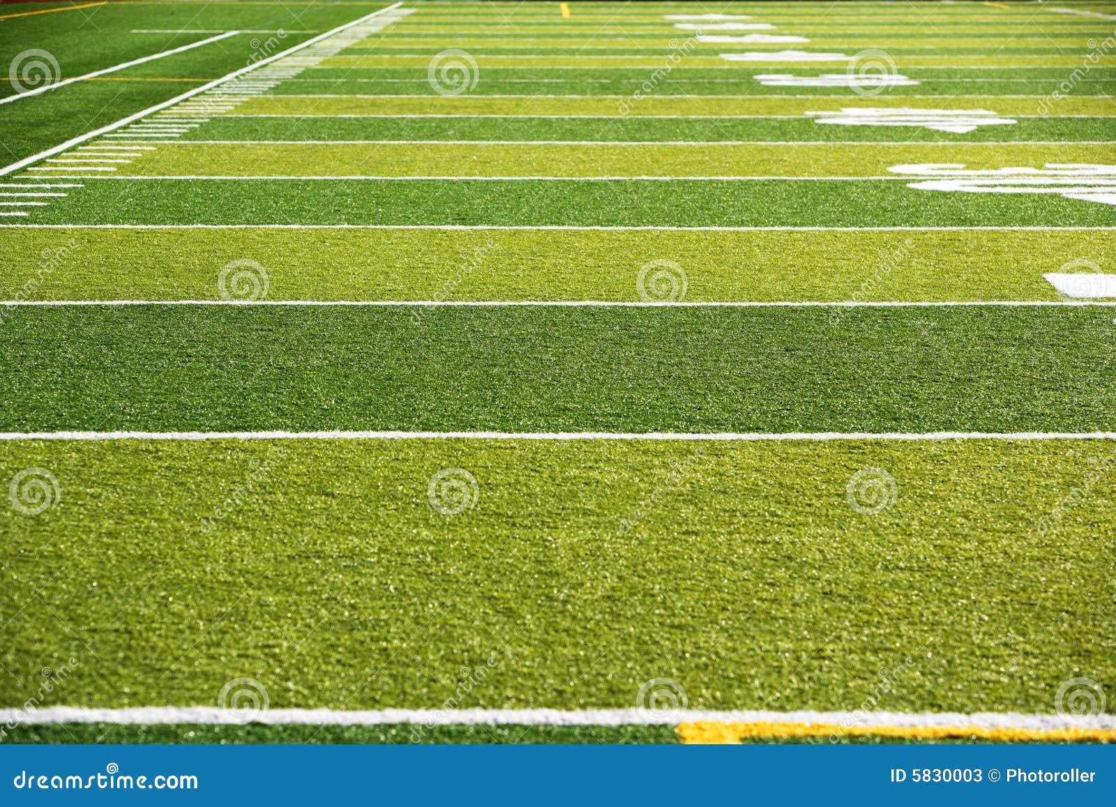 Astro turf field stock image. Image of football, field - 5830003