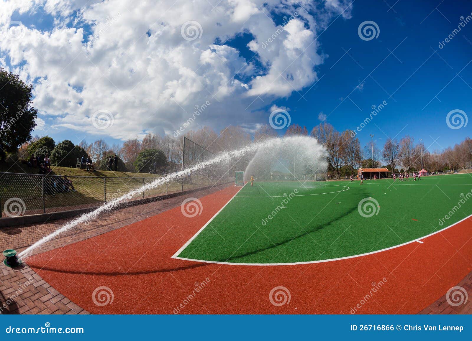Astro Turf Hockey Water Spraying Editorial Photo - Image of colors ...