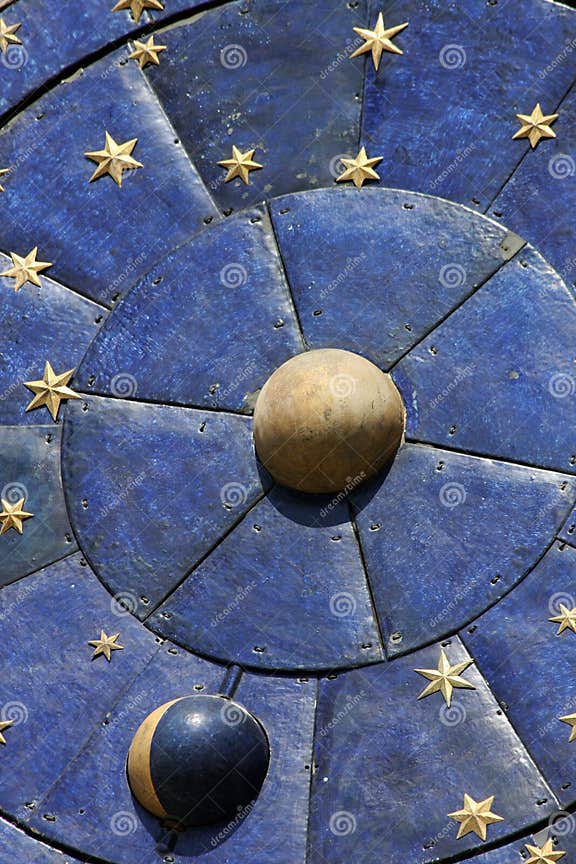 Astrological clock stock image. Image of astrology, sign - 15241859