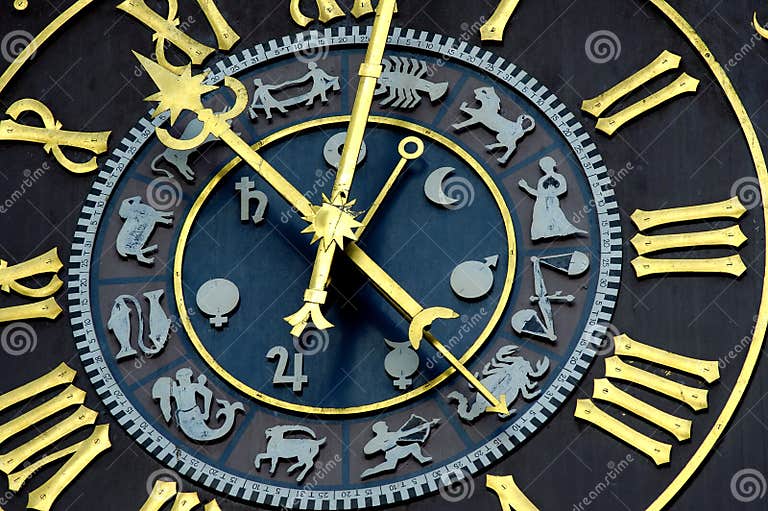Astrological clock stock photo. Image of magic, astrological - 3379838