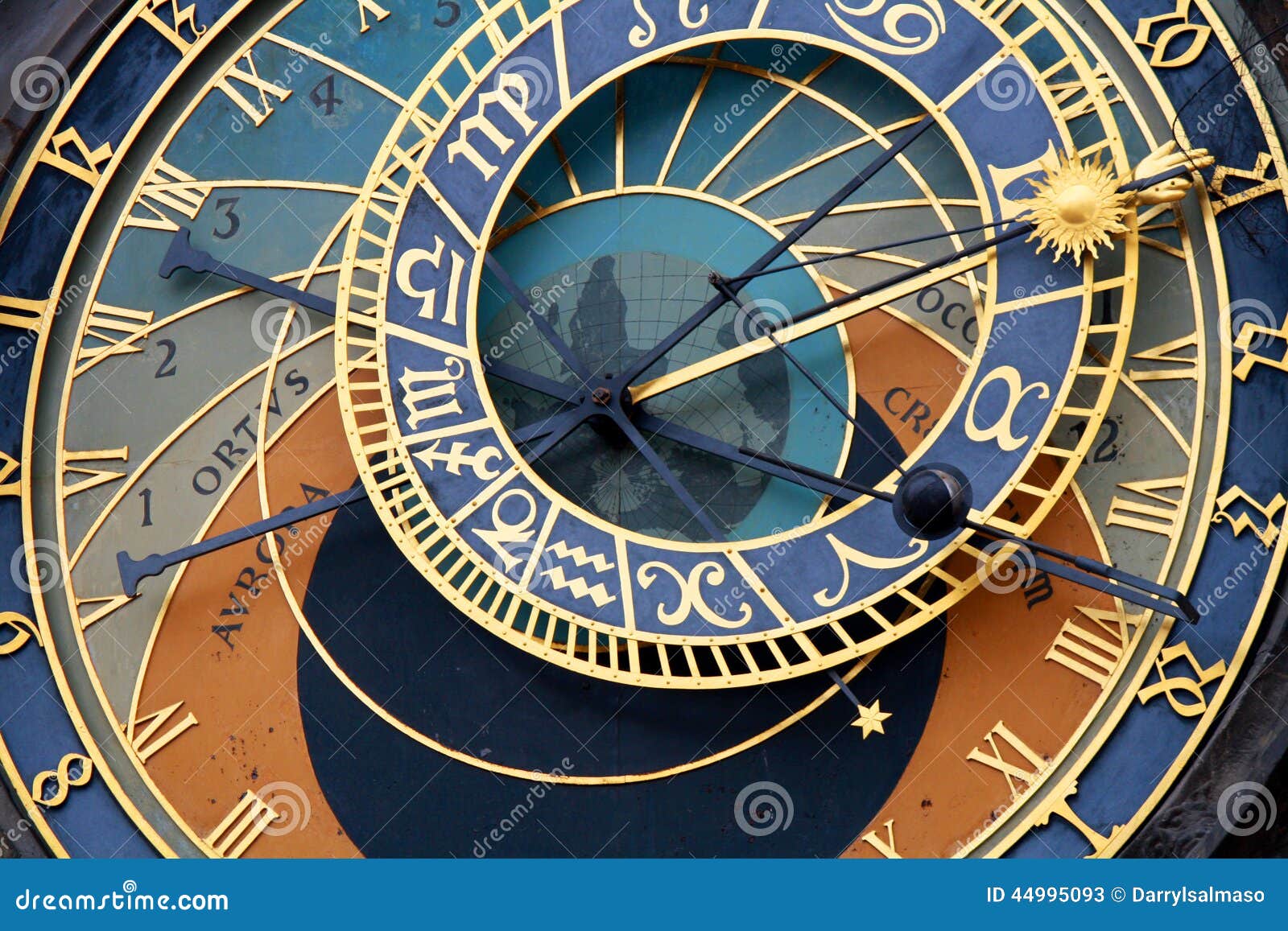 Astronomical Clock in Old Town Square, Prague Stock Image - Image of ...