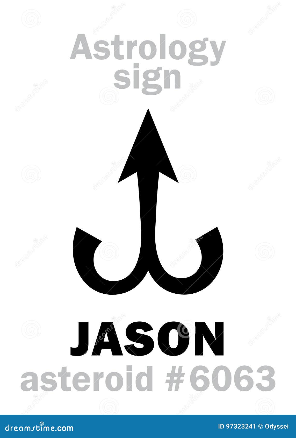 Astrologie : JASON En Forme D'étoile Illustration de Vecteur ...