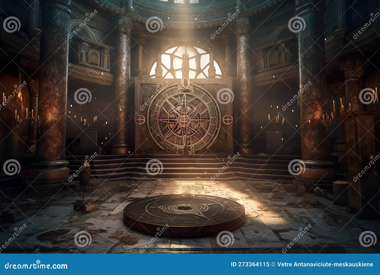 Astrology, Alchemy and Magic. Sorcery and Crystals Enigmatic Structure ...