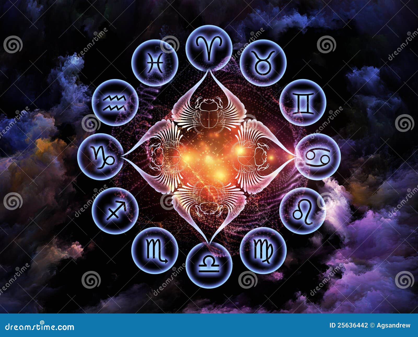 Astrology Backdrop stock illustration. Illustration of horoscope - 25636442