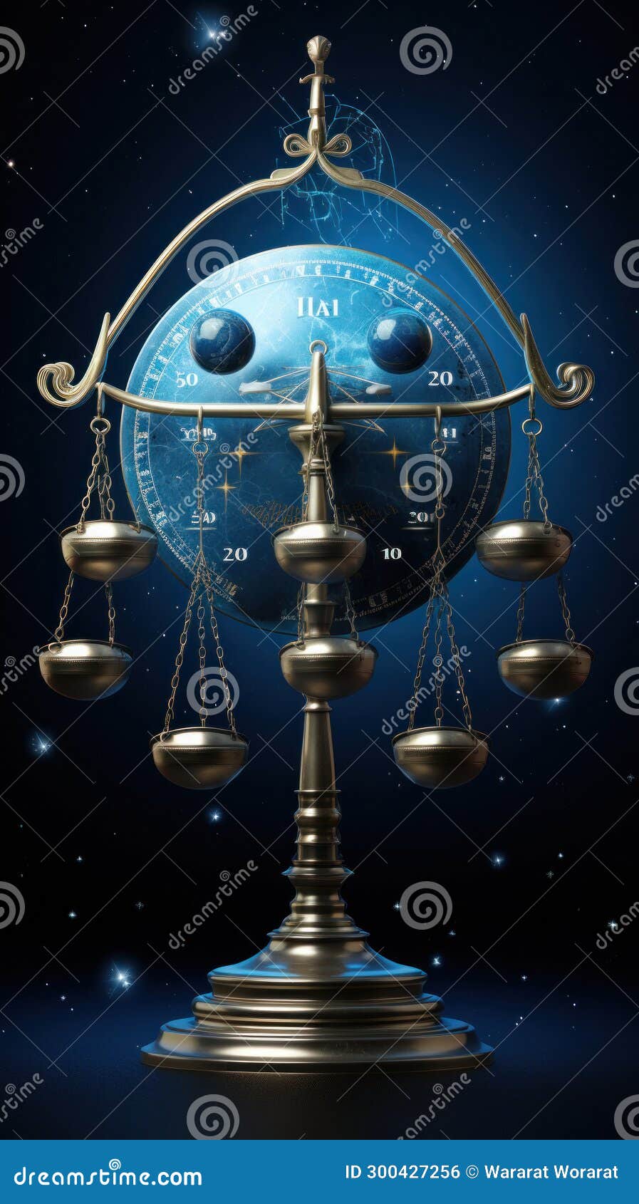 Astrology Calendar, Libra Zodiac Sign Stock Photo - Image of horizontal ...