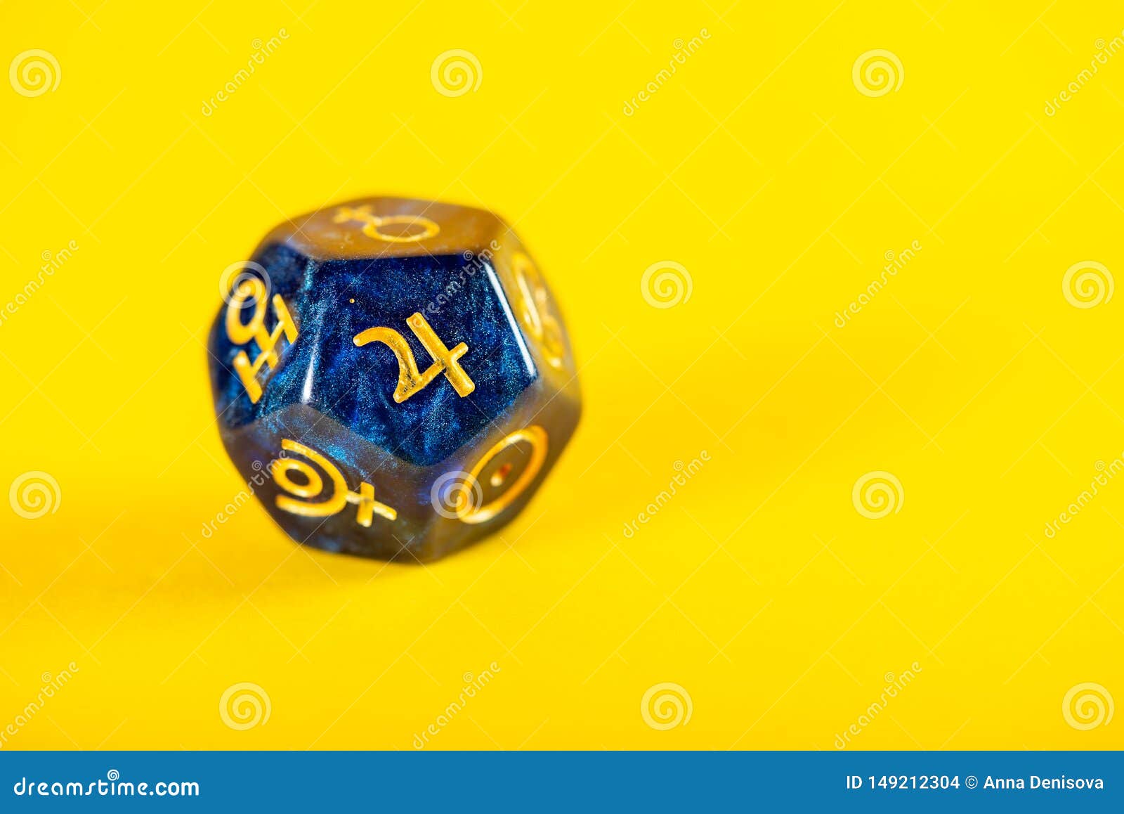 Astrology Dice with Symbol of the Planet Jupiter Stock Photo - Image of ...