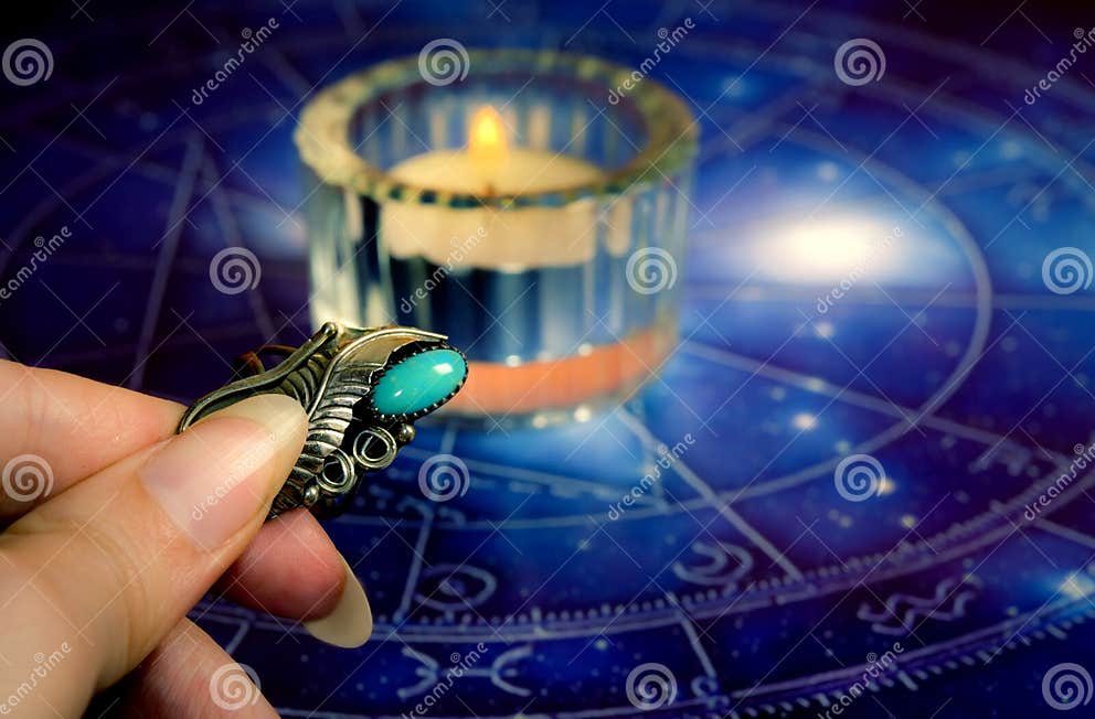 Astrology and Magic Talisman Stock Image - Image of teller, mystical ...