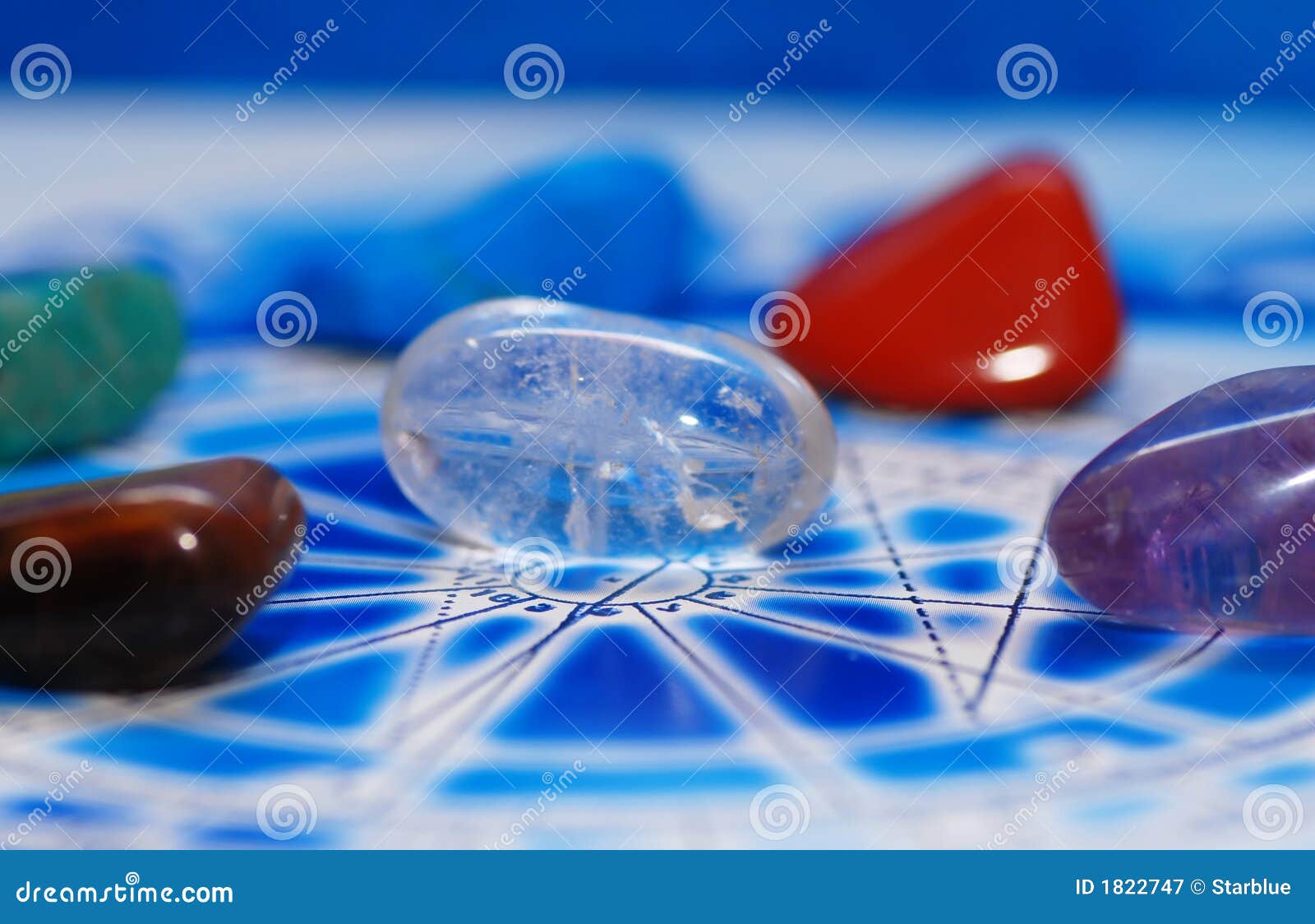 Astrology and stones stock image. Image of astrology, crystal - 1822747