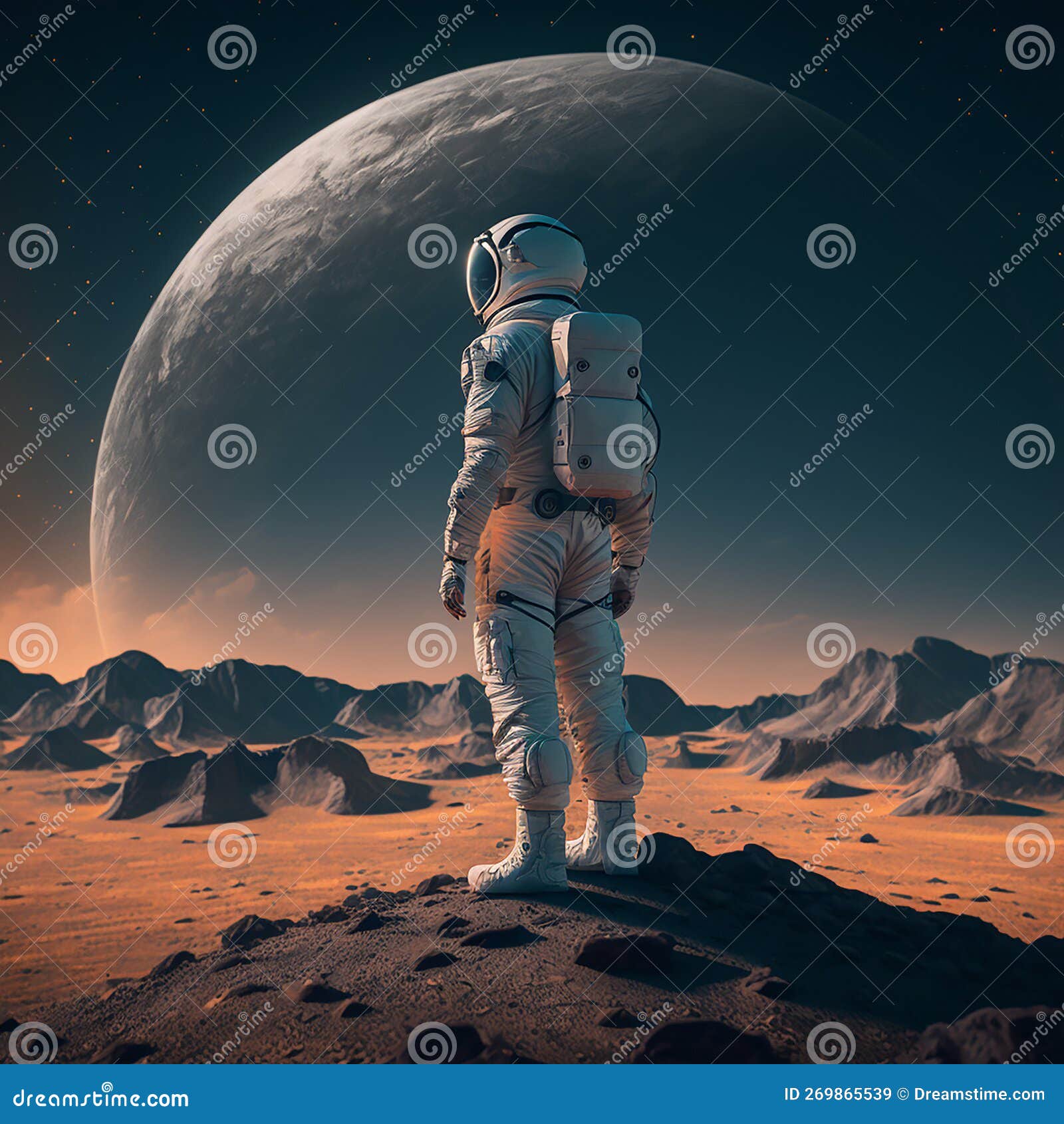 Astronaut Ai Generated Royalty-Free Stock Photography | CartoonDealer ...