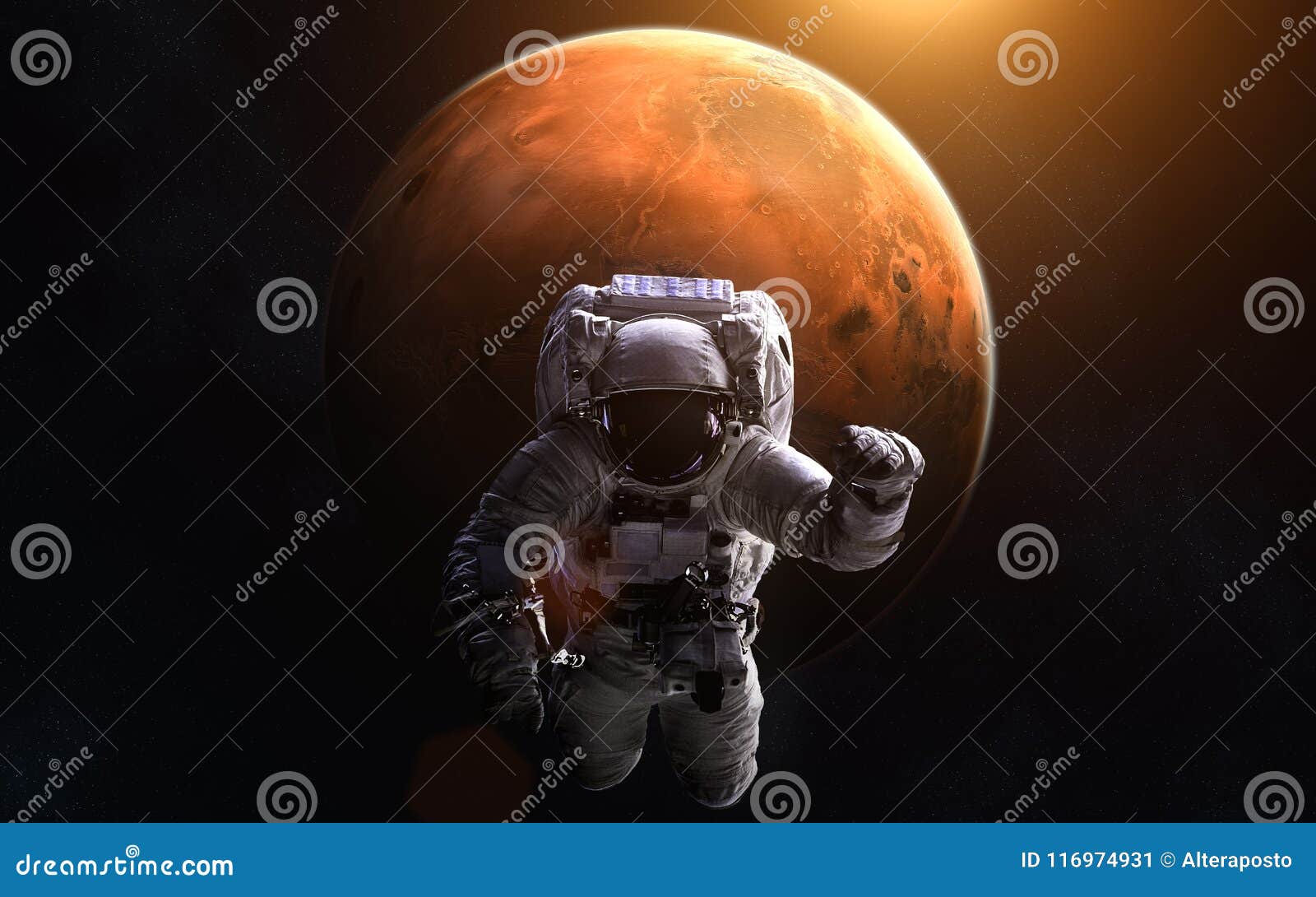 Nasa Mars Astronaut