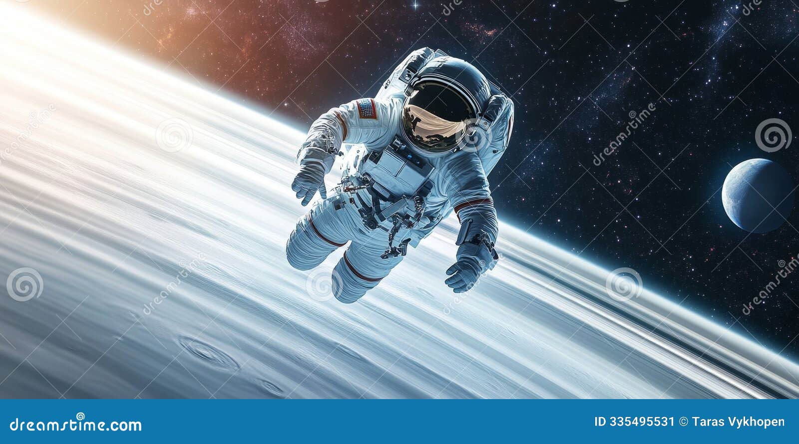 Astronaut Captures Saturn S Rings and Moons while Floating in Deep ...