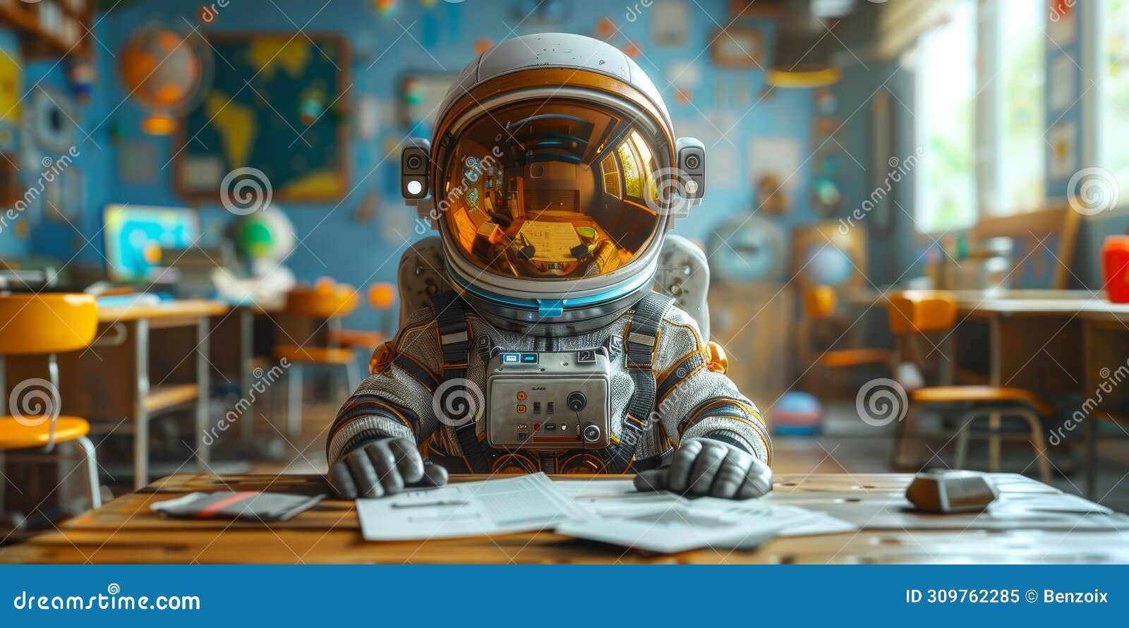 Astronaut in the Classroom Learning on Planet. Exploration and ...