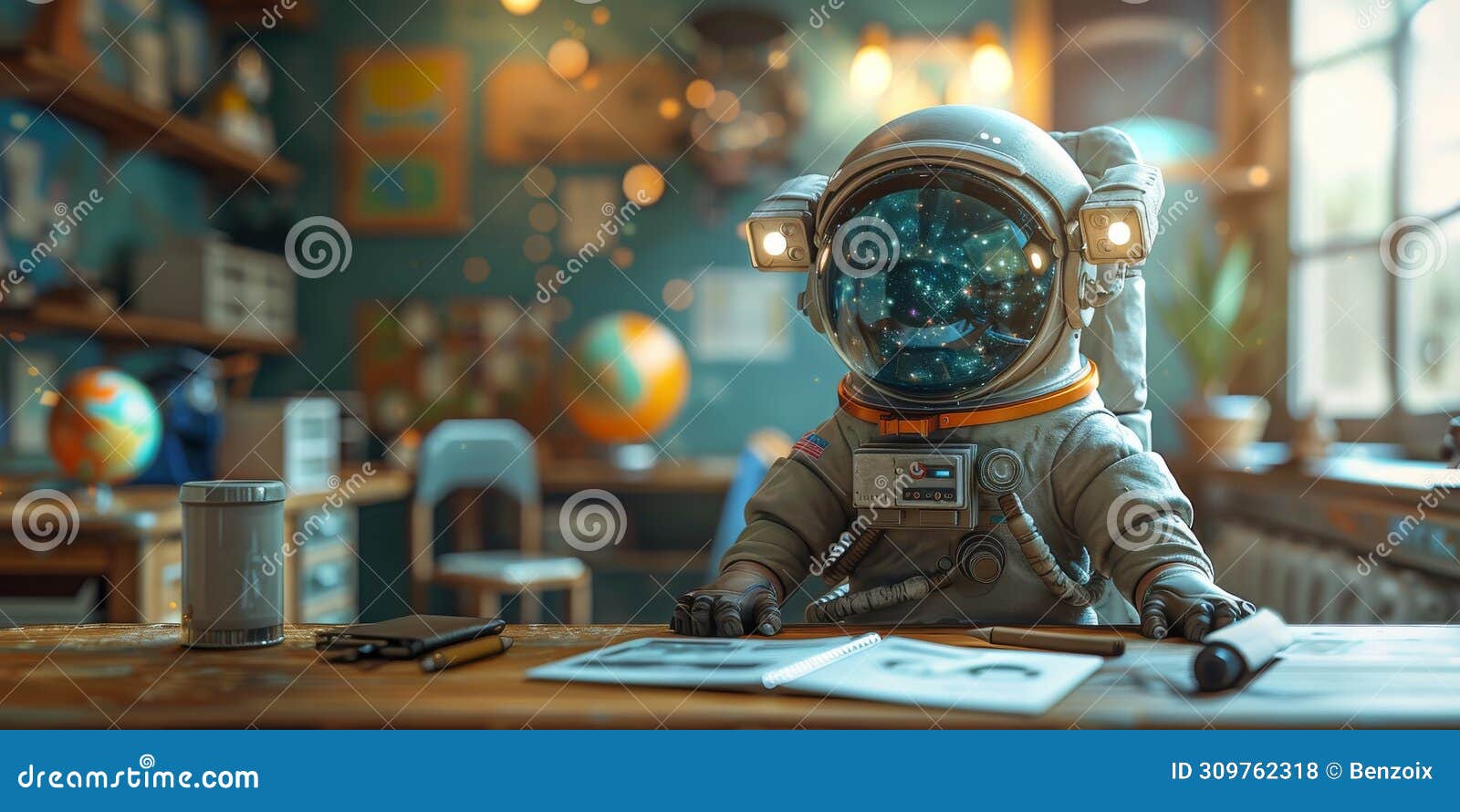 Astronaut in the Classroom Learning on Planet. Exploration and ...