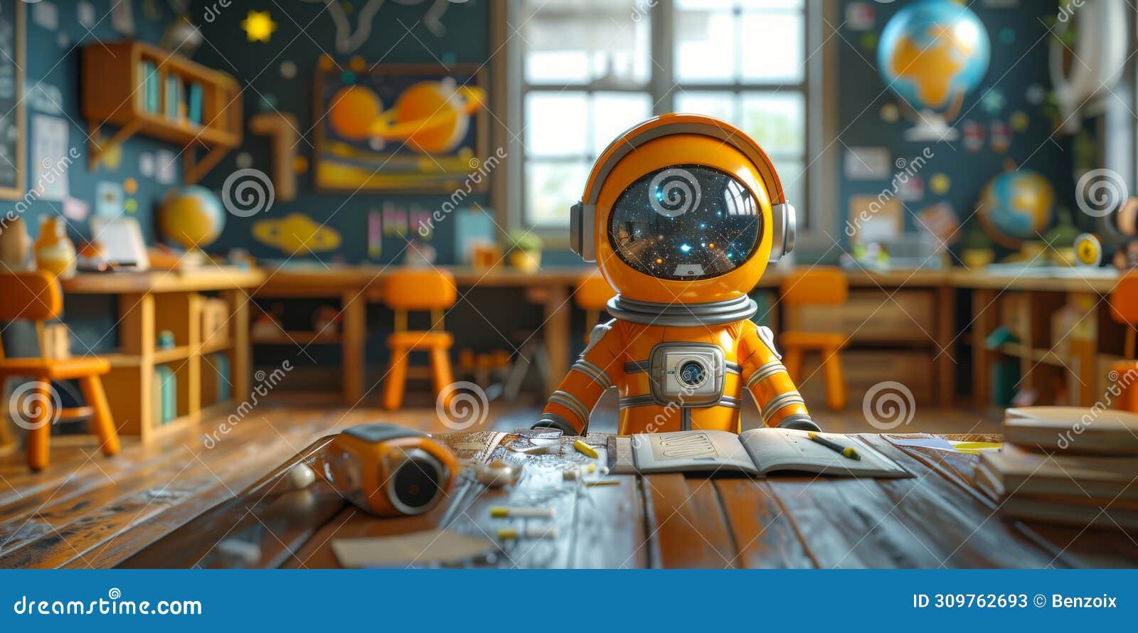 Astronaut in the Classroom Learning on Planet. Exploration and ...