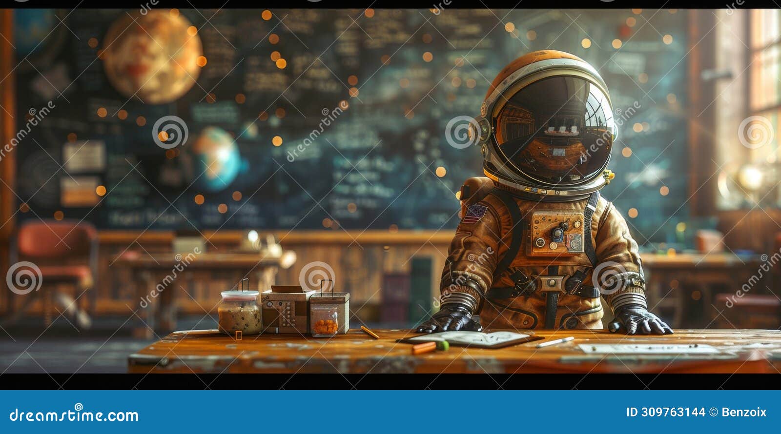 Astronaut in the Classroom Learning on Planet. Exploration and ...