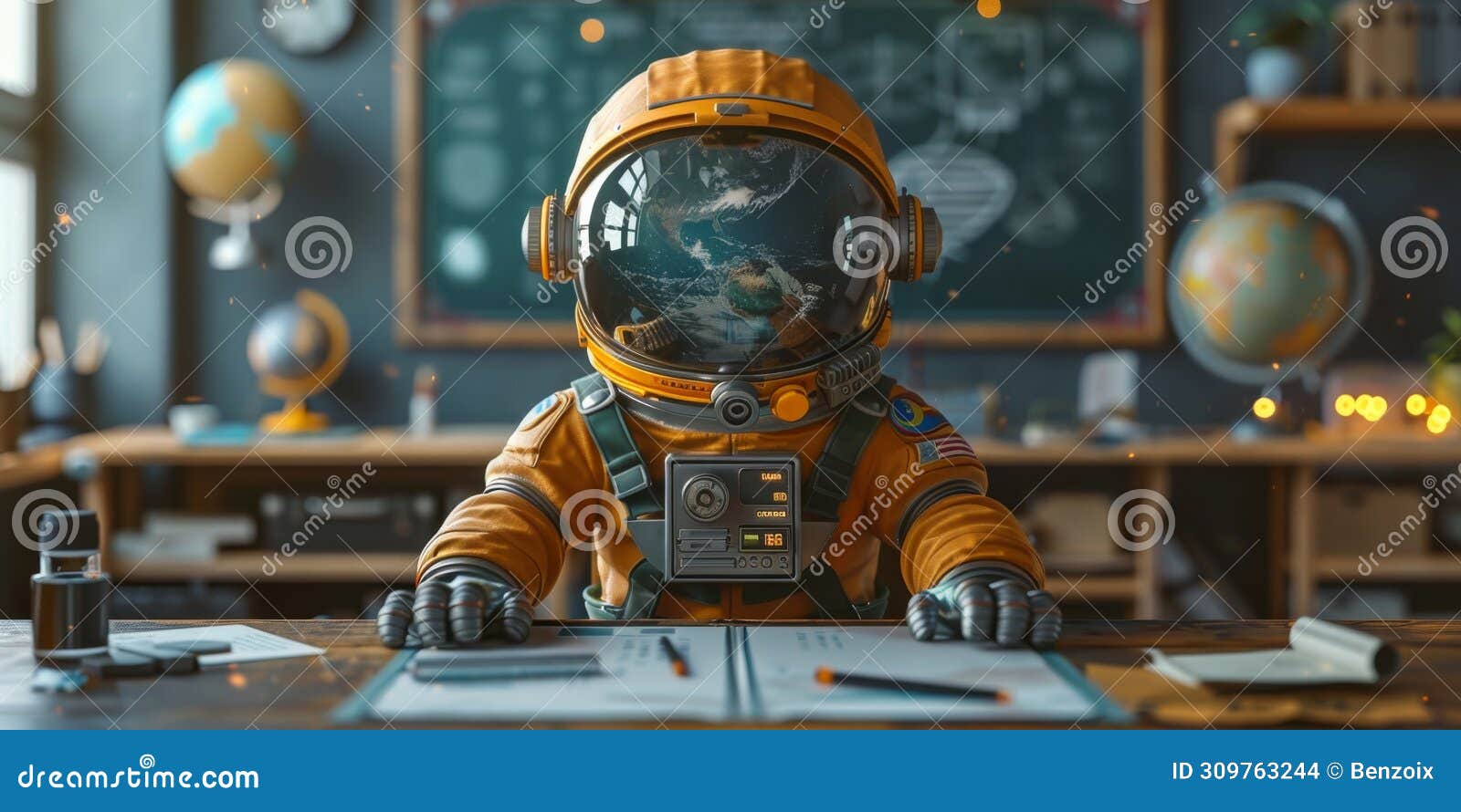 Astronaut in the Classroom Learning on Planet. Exploration and ...