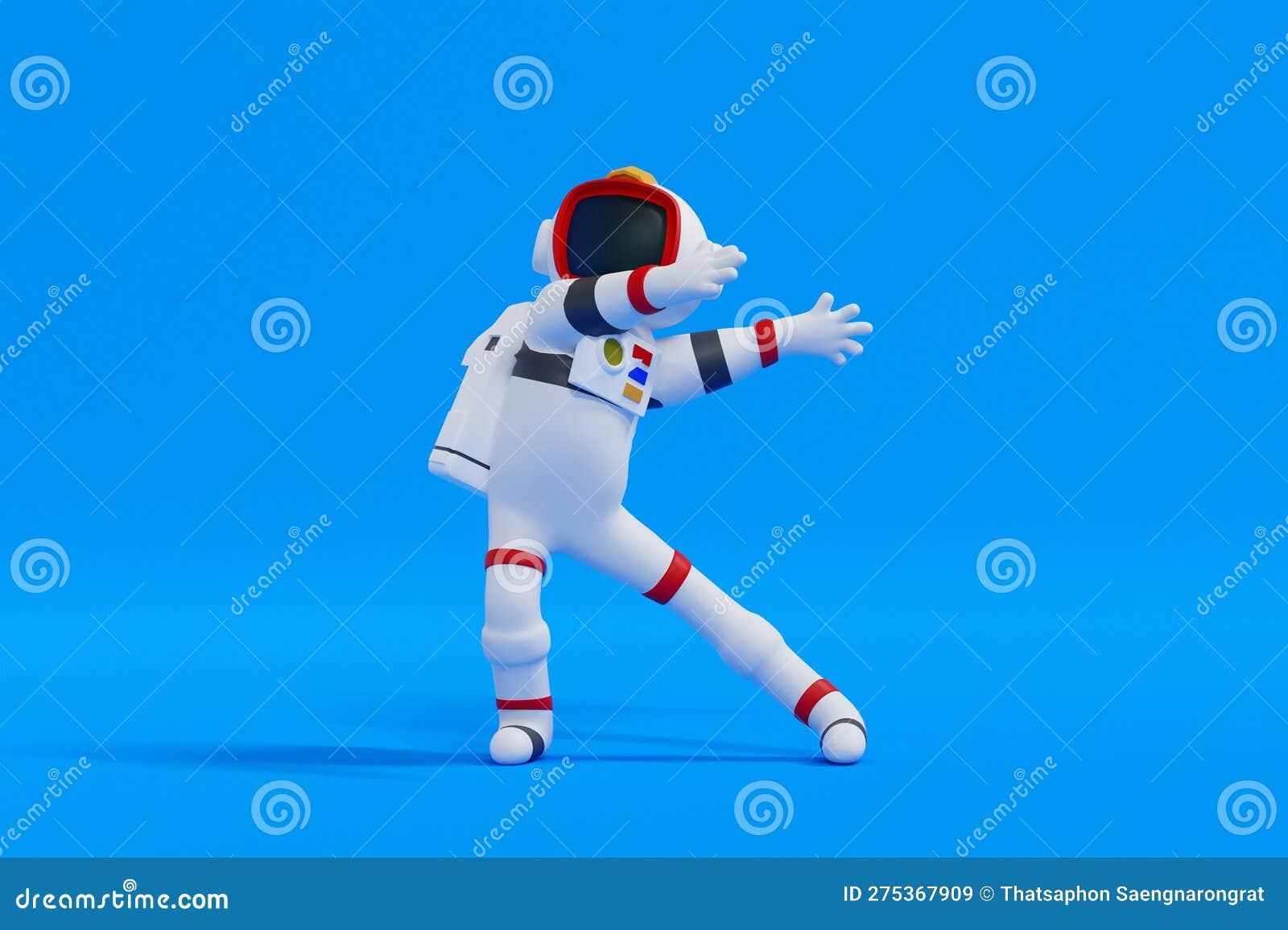 Astronaut Dap or Dapping Dance, Science Technology Space Adventure ...