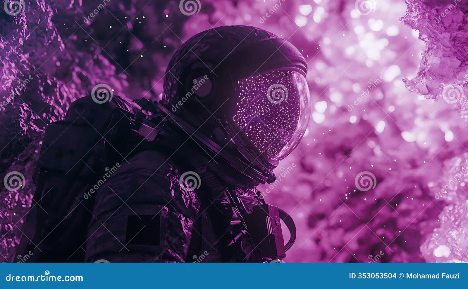 Purple Alien Planet Surface Landscape. Transparent PNG Stock ...