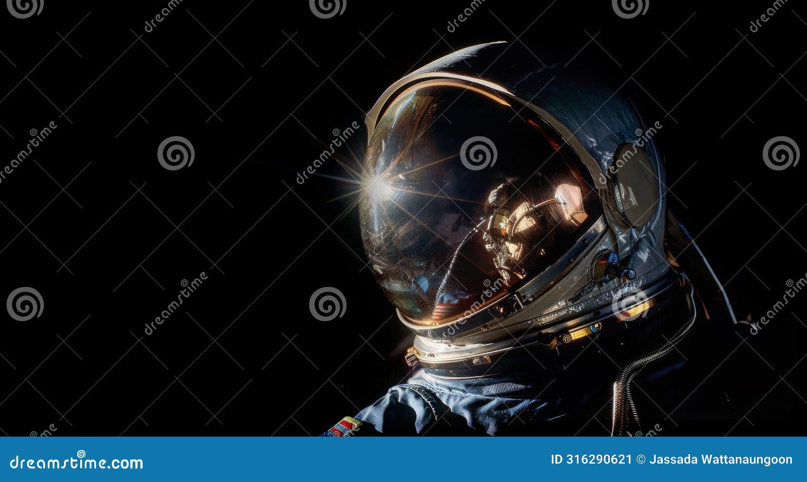 Astronaut Floating in Outer Space Stock Illustration - Illustration of ... Astronaut Floating in Outer Space Stock Illustration - Illustration of ...