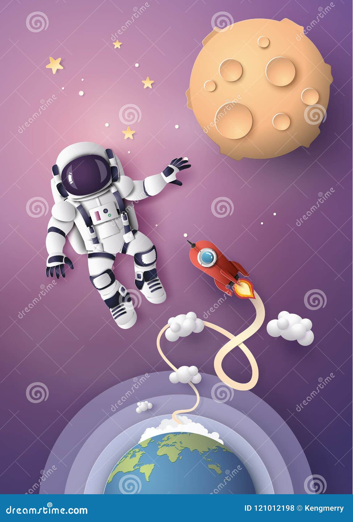 Dead Astronauts Floating In Space