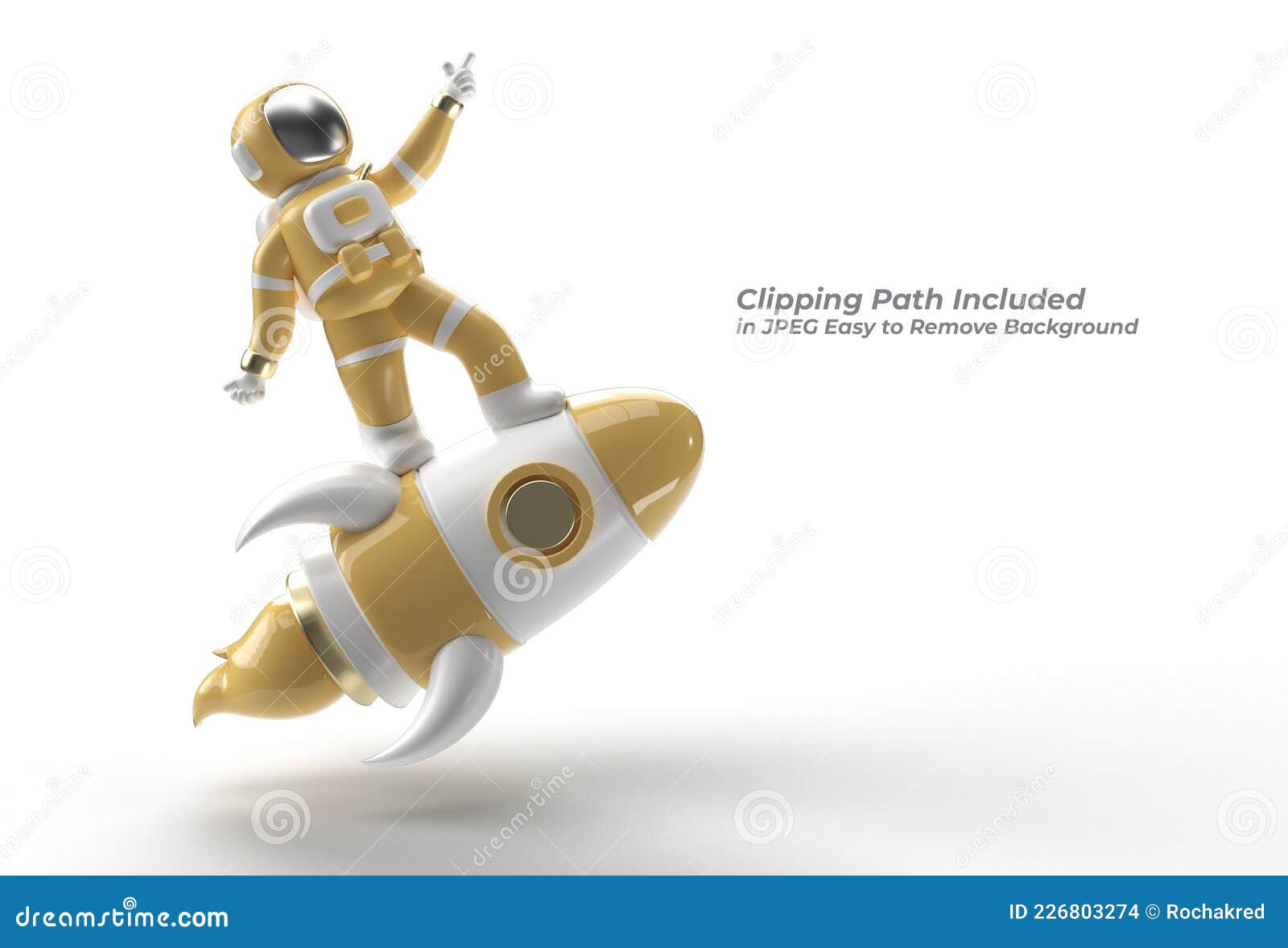 Rocket With Clipping Path Royalty-Free Stock Photography ...