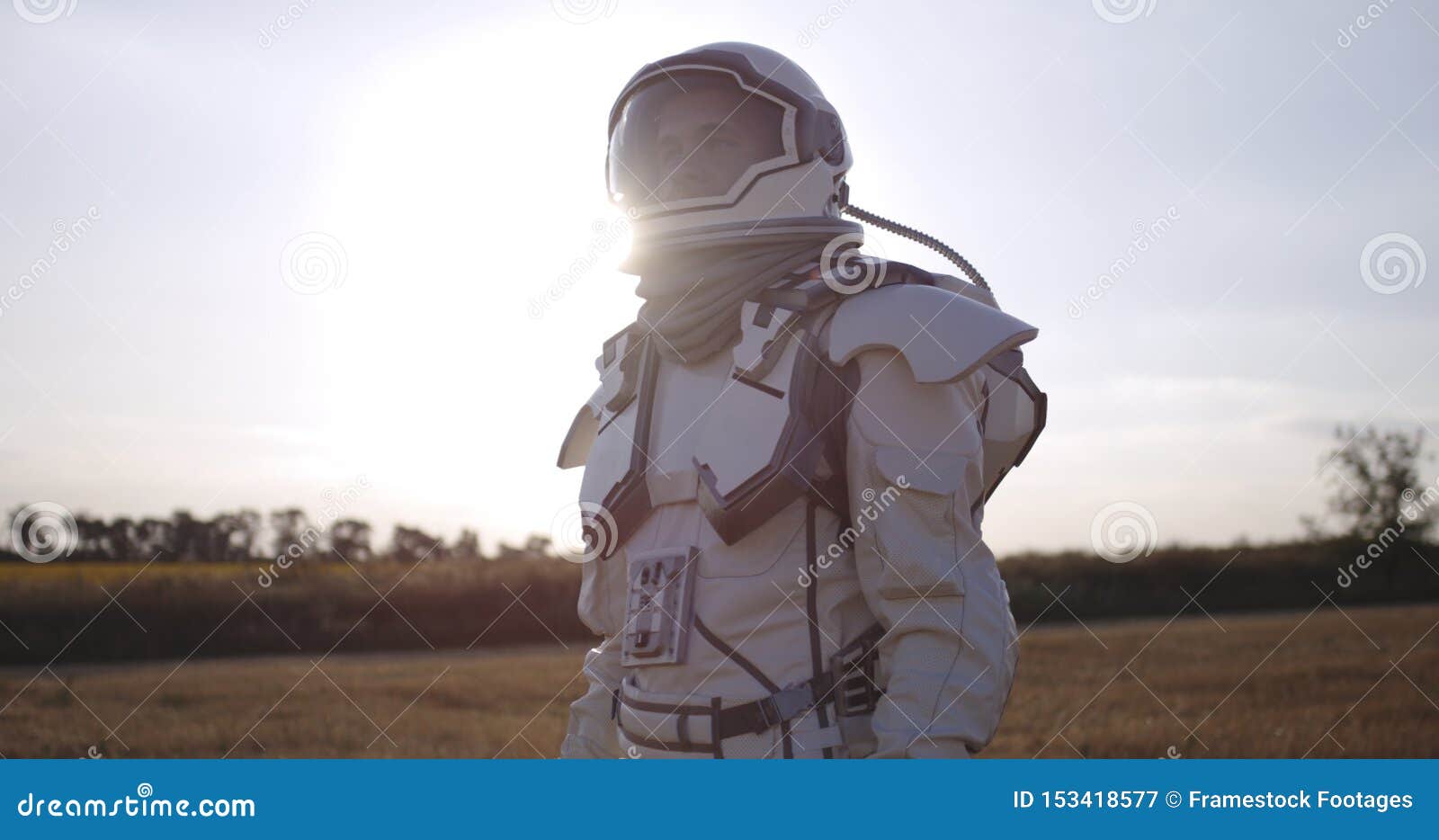 Astronaut Opening Helmet on Mars Stock Image - Image of mars, caucasian ...