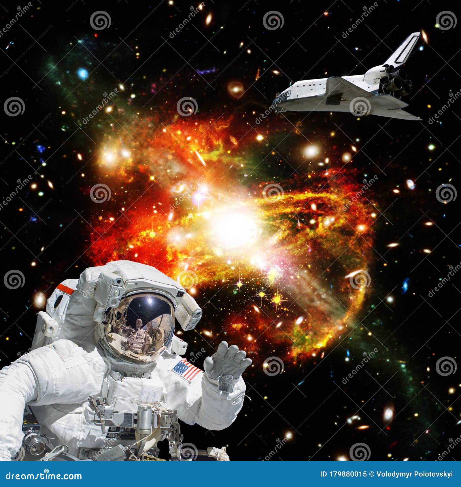 Floating In Space Shuttle