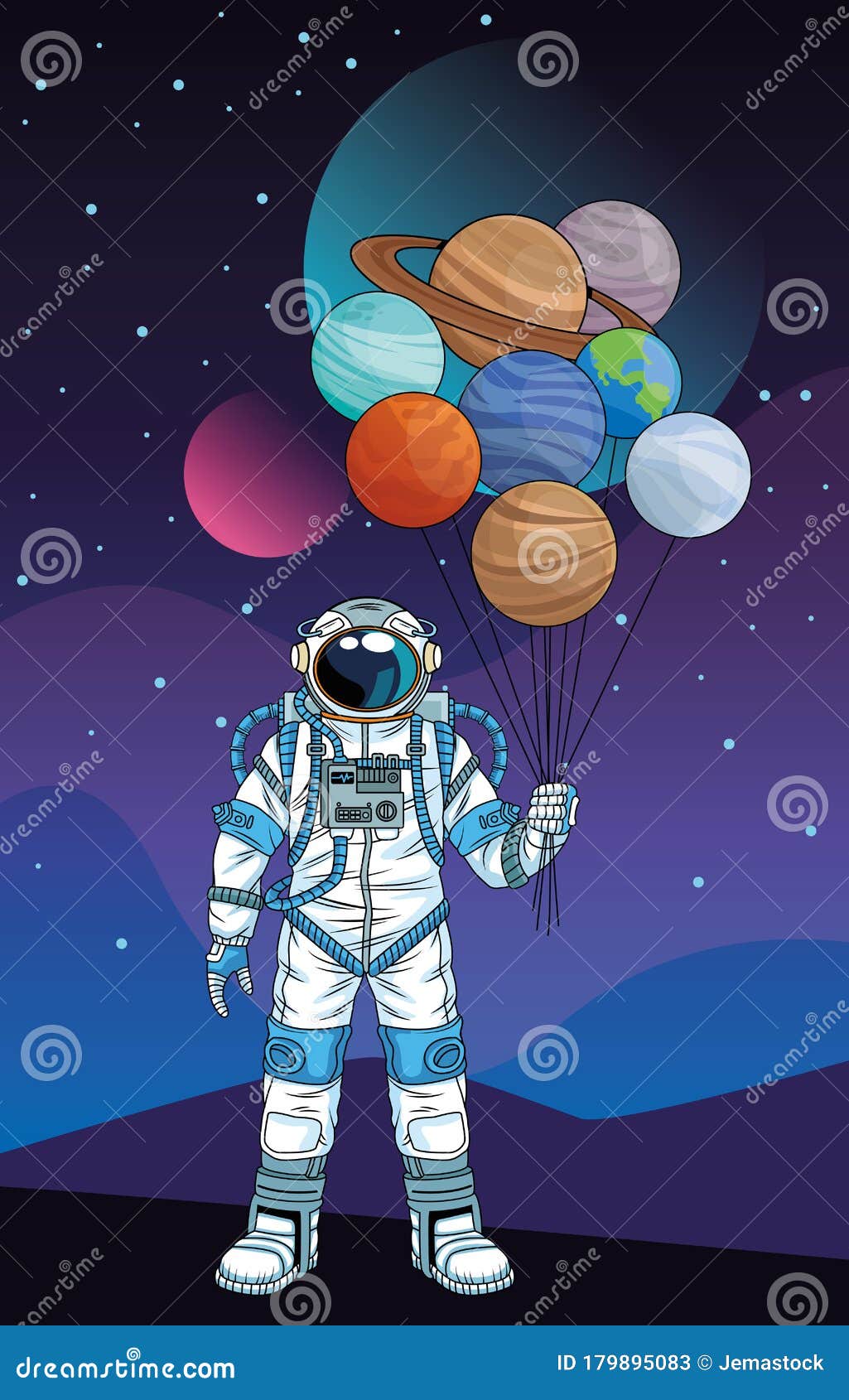 Space Dog Character Design Royalty-Free Cartoon | CartoonDealer.com ...