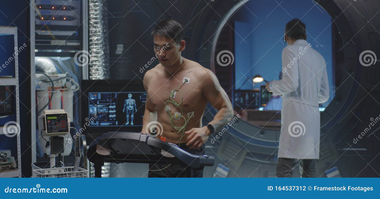 Astronaut Treadmill Model