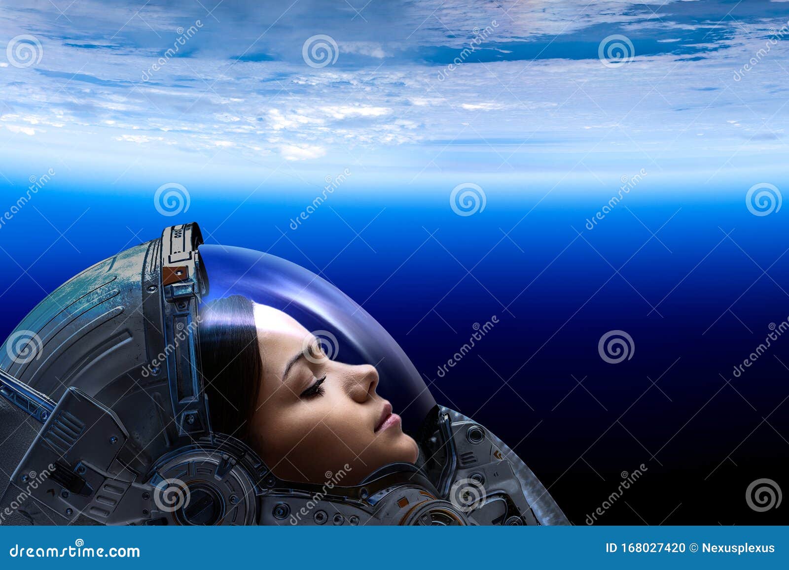 Exploring Outer Space. Mixed Media Stock Photo - Image of future ...