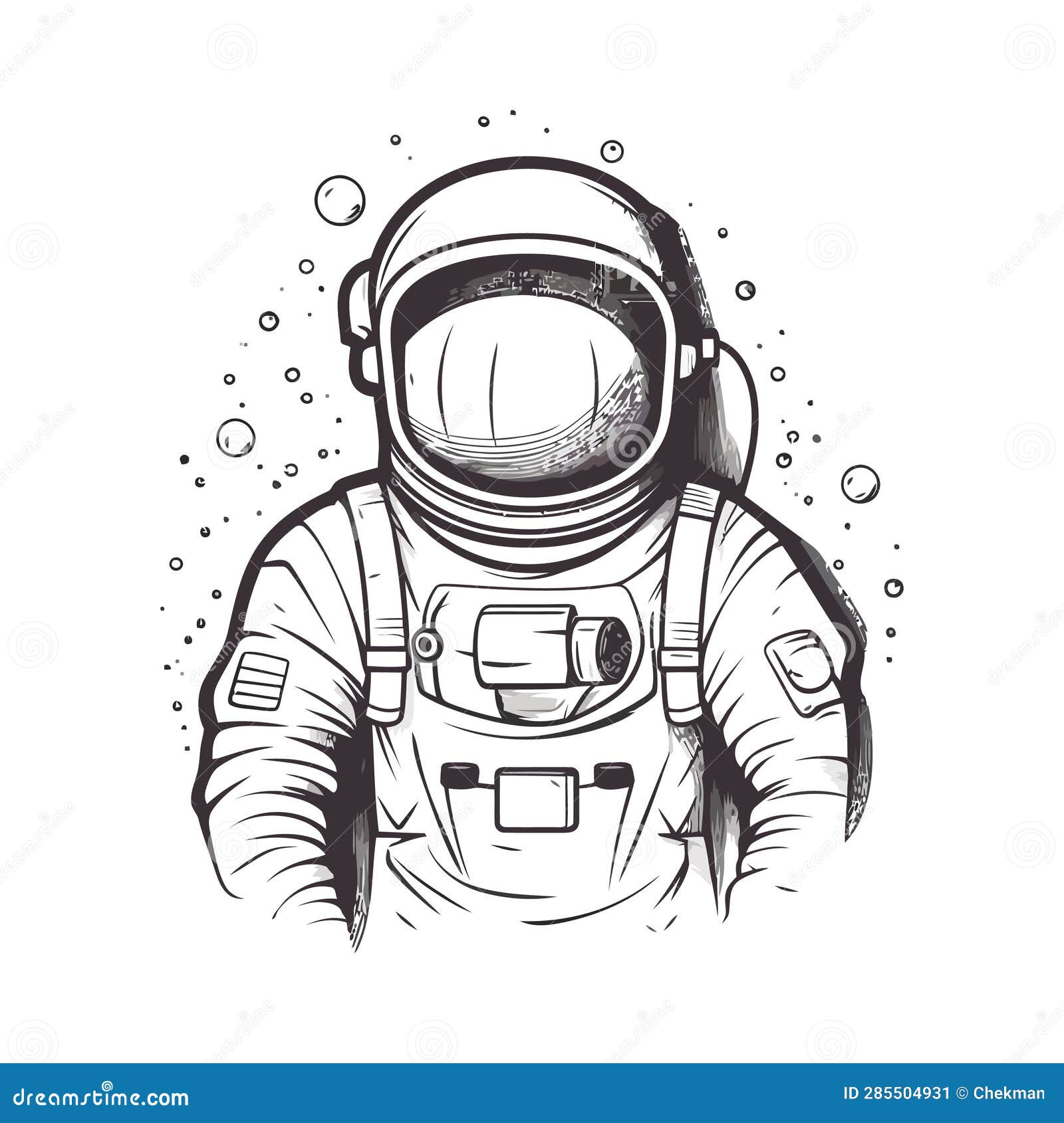 Astronaut in Spacesuit Fling. Cute Drawing Astronaut Stock Vector ... Astronaut in Spacesuit Fling. Cute Drawing Astronaut Stock Vector ...
