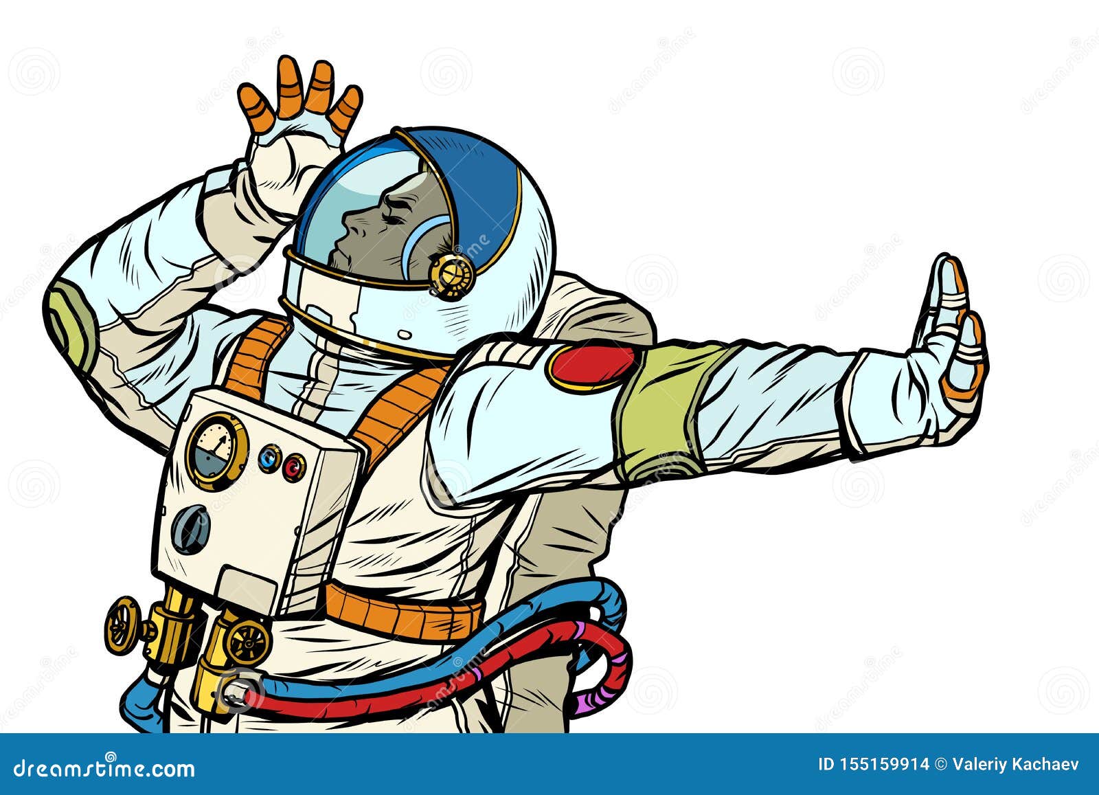 Astronaut In Spacesuit Seamless Pattern. Cosmonaut In Space On White ... Astronaut In Spacesuit Seamless Pattern. Cosmonaut In Space On White ...