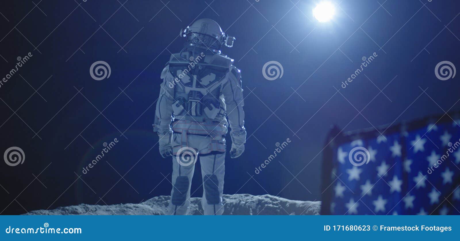 Astronaut Behind