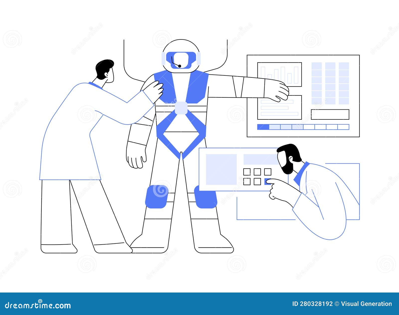 Astronaut Training, Vestibular Apparatus Test, Spaceman Health Testing ...