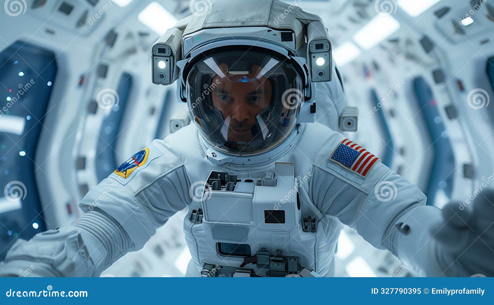 Astronaut Prepares for Virtual Reality Spacewalk with Haptic Feedback ...