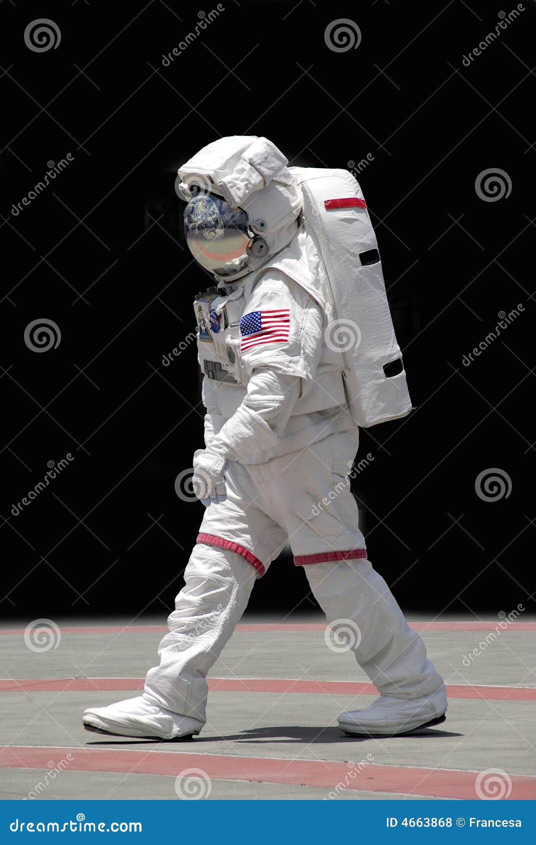 Astronauta foto de stock. Imagem de cosmos, universo, ambiente - 4663868