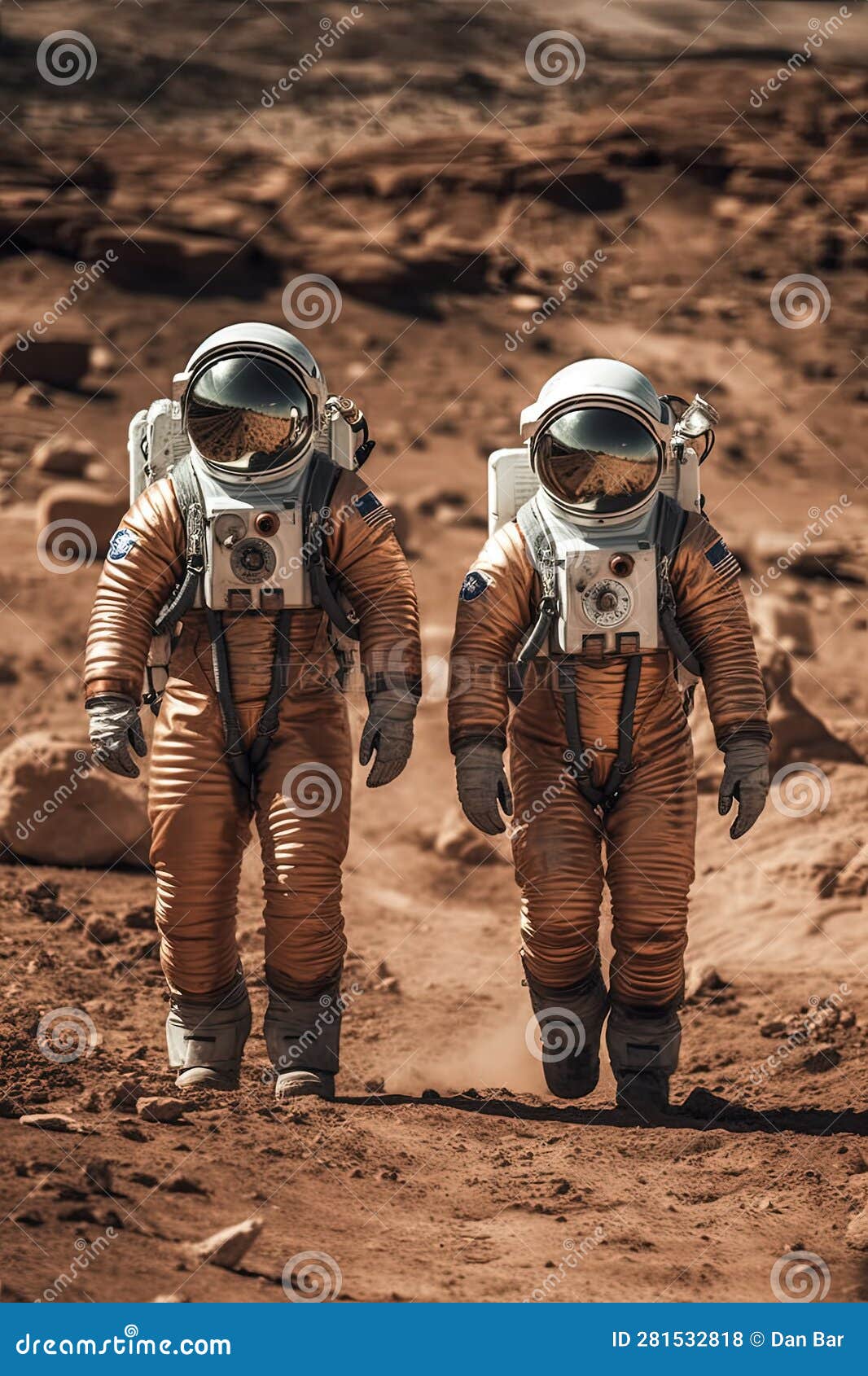Astronauts Embarking on a Daring Exploration of a Distant Planet ... Astronauts Embarking on a Daring Exploration of a Distant Planet ...