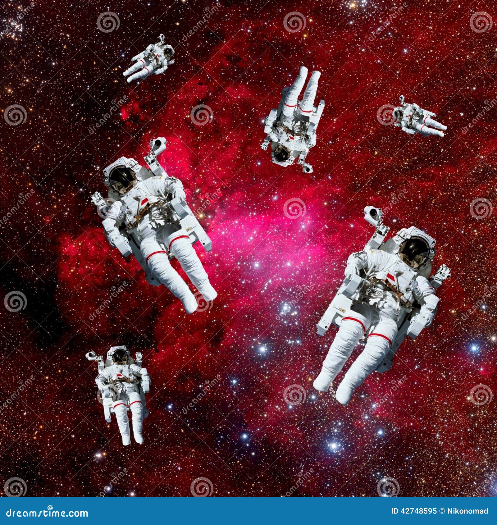 685 Astronauts Floating Galaxy Stock Photos - Free & Royalty-Free Stock ...