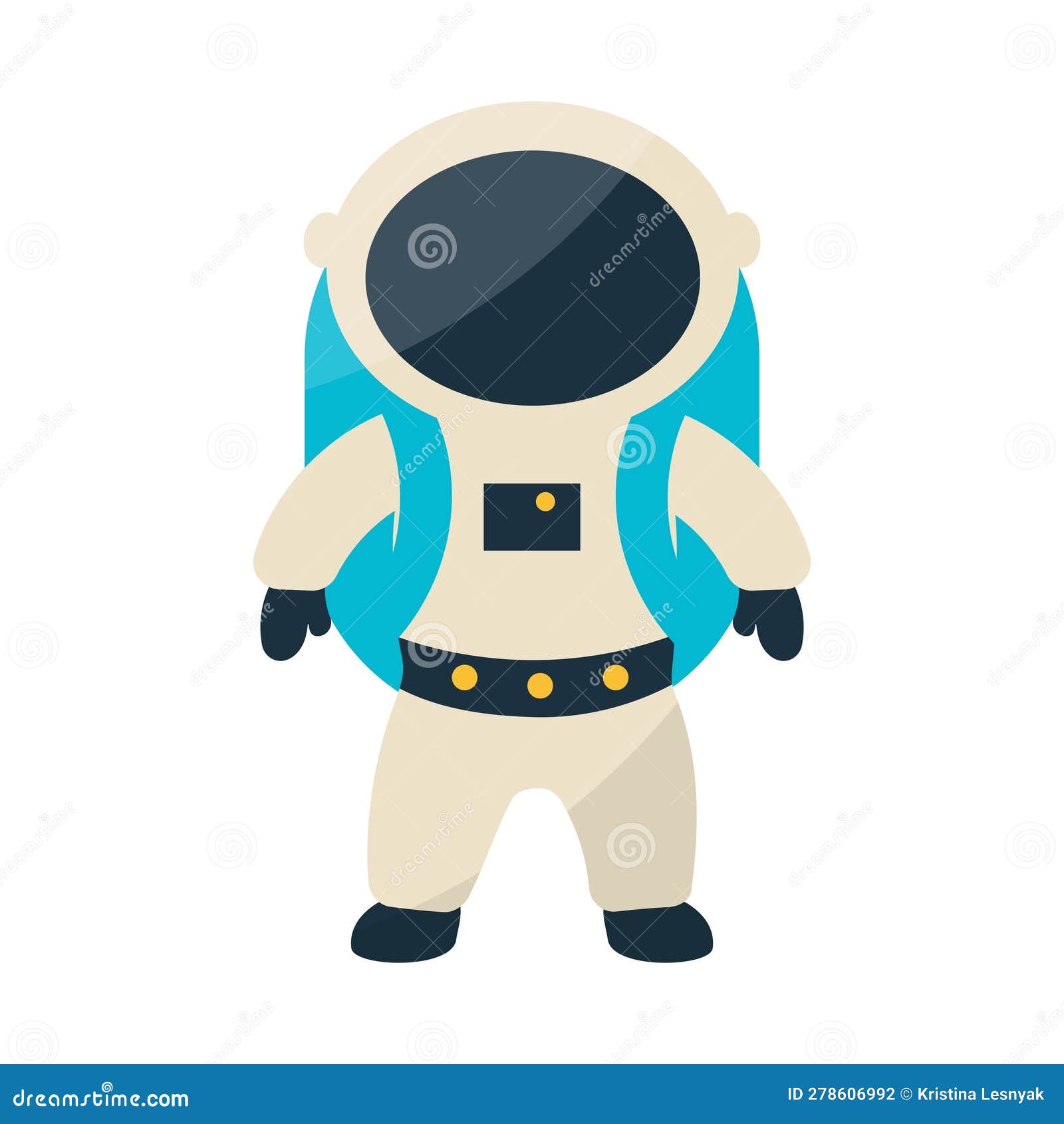 Astronauts Man Woman Race Space Ships Elements Stock Vector ...