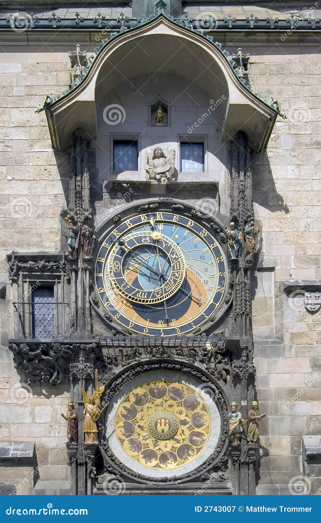 Astronomical Clock stock image. Image of landmark, orloj - 2743007