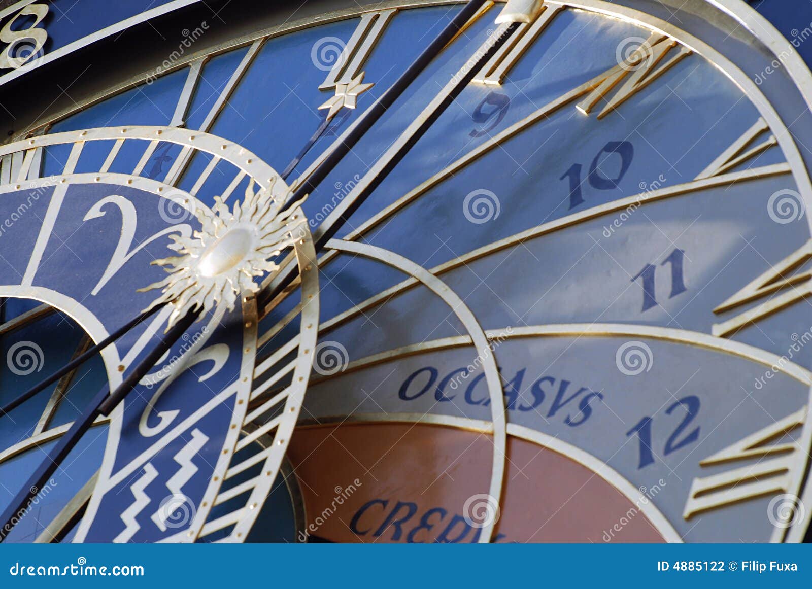 Astronomical clock stock photo. Image of astrology, exact - 4885122