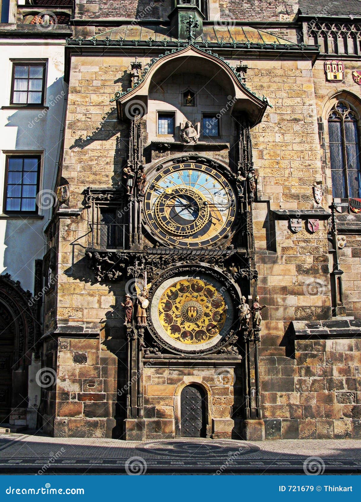 Astronomical Clock, Old Town Square, Prague Stock Image - Image of ...