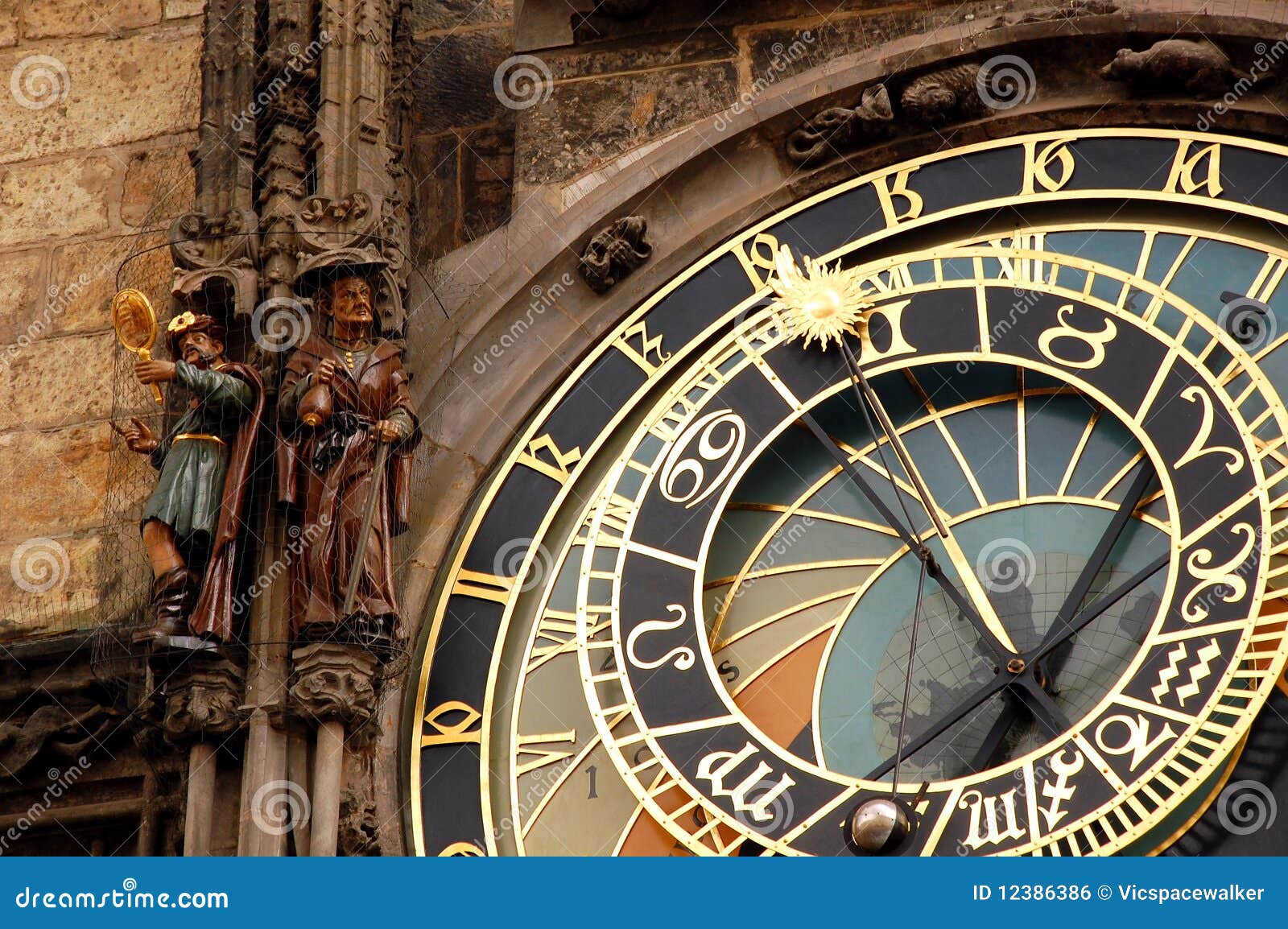 Astronomical Clock in Prague Stock Photo - Image of european, astrology ...