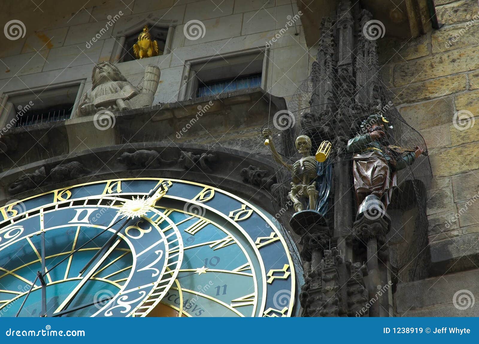 Astronomical Clock, Prague stock image. Image of medieval - 1238919